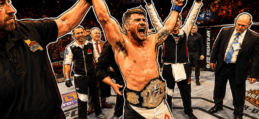 Hoy en la historia: ¡Sorpresa histórica! Michael Bisping gana el título ...